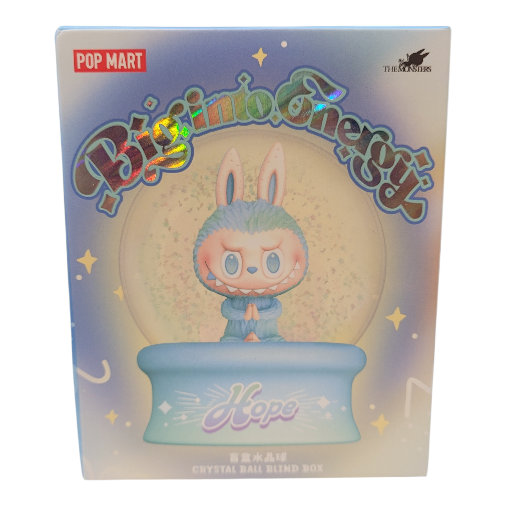 POP MART BIG INTO ENERGY Labubu Crystal Ball Blind Box – Toy Bento